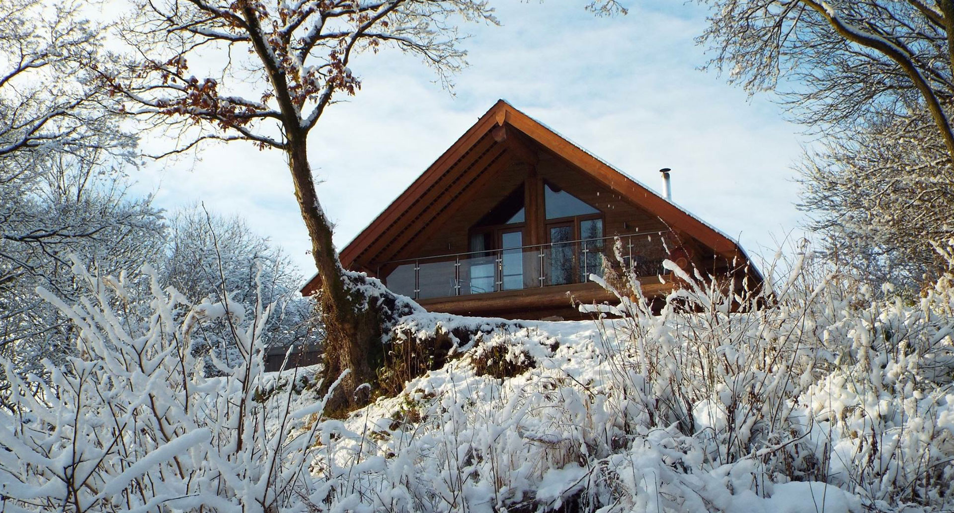 Log Cabins with Hot Tubs in Cumbria | Hidden River Cabins